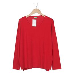 United Colors Of Benetton Pullover Damen Größe XL Second Hand rot