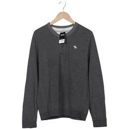 Abercrombie & Fitch Abercrombie & Fitch Pullover Herren Gr&ouml;&szlig;e L Second Hand grau