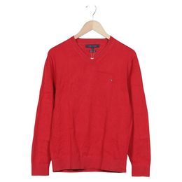 Tommy Hilfiger Pullover Herren Gr&ouml;&szlig;e M Second Hand rot