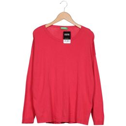 United Colors Of Benetton Pullover Damen Größe M Second Hand rot