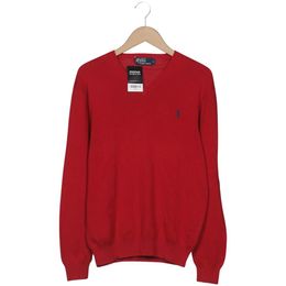 Polo Ralph Lauren Pullover Herren Größe L Second Hand rot