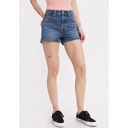 Levi's LEVI'S Damen Shorts "501 ORIGINAL SHORT"broken midnight no d, Gr. 28, Web, Obermaterial: 99% Baumwolle, 1% Elasthan, Hosen, Sommerhose 501 Collection