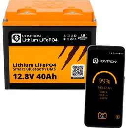LIONTRON LiFePO4 LX Smart BMS Akku 12,8 V Bluetooth 40 Ah - Fahrzeug-Batterien