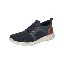 Rieker Slip On Herren Größe 41 marine / dunkelblau / braun