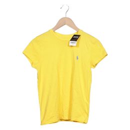 Polo Ralph Lauren T-Shirt Damen Größe XS Second Hand gelb