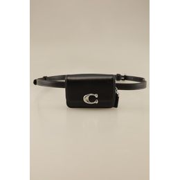 Coach Handtasche klein Leder Damen Gr&ouml;&szlig;e One Size Second Hand schwarz