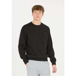 Sweatshirt CRUZ "Fultan", Herren, Gr. 5XL, schwarz, 60% Baumwolle, 40% Polyester, unifarben, normal, Rundhals, Sweatshirts Sweatshirt, aus super weichem Material