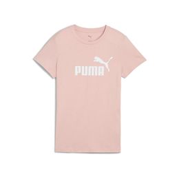 Puma Funktionsshirt 'ESS No. 1' Damen Gr&ouml;&szlig;e XL rosa / wei&szlig;