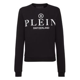 Philipp Plein Sweatshirt 'Iconic' Damen Gr&ouml;&szlig;e XXXL schwarz / wei&szlig;
