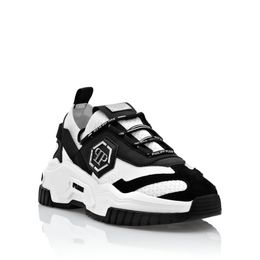 Philipp Plein Sneakers 'Predator' male size 45 Black / White