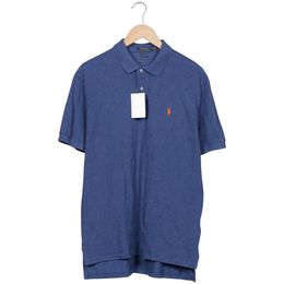 Polo Ralph Lauren Poloshirt Herren Größe L Second Hand blau