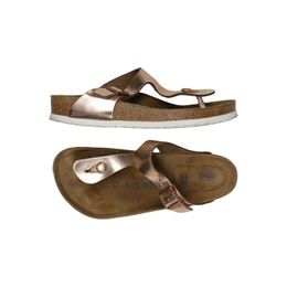 Birkenstock Sandalen Damen Gr&ouml;&szlig;e 38 Second Hand gold