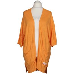 LIEBLINGSST&Uuml;CK LIEBLINGSST&Uuml;CK Strickjacke Damen Gr&ouml;&szlig;e XXL Second Hand orange