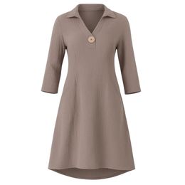 WENOR Sommerkleid 'LUMA' Damen Gr&ouml;&szlig;e 36/40 camel