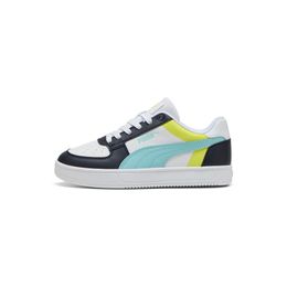 Puma Sneaker 'Caven 2.0' Jungen Gr&ouml;&szlig;e 37 hellblau / gelb / schwarz / wei&szlig;