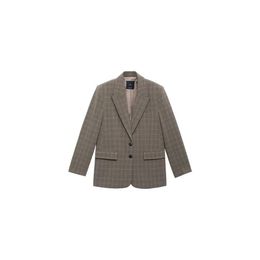 Mango Blazer 'Katy' Damen Gr&ouml;&szlig;e 36 braun / grau