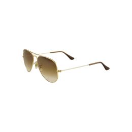 Ray-Ban Sonnenbrille Damen Gr&ouml;&szlig;e One Size Second Hand beige