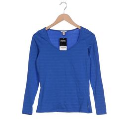 EDC by Esprit Langarmshirt Damen Gr&ouml;&szlig;e S Second Hand blau