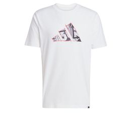 adidas Sportswear Performance Shirt 'Logo Graphic' male White size L