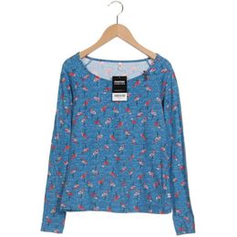 Blutsgeschwister Langarmshirt Damen Gr&ouml;&szlig;e S Second Hand hellblau