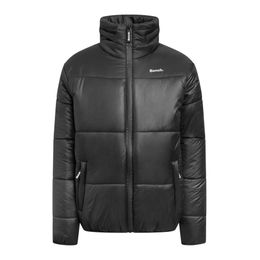 Bench Winterjacke Jungen Gr&ouml;&szlig;e 128 schwarz / wei&szlig;