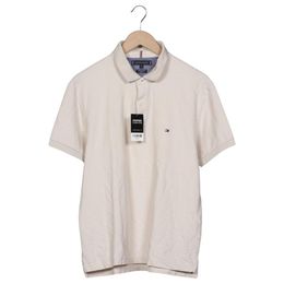 Tommy Hilfiger Poloshirt Herren Größe XL Second Hand beige
