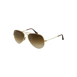Ray-Ban Sonnenbrille Damen Gr&ouml;&szlig;e One Size Second Hand gold