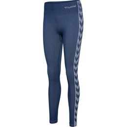 Hummel Sporthose Damen Gr&ouml;&szlig;e XL navy / wei&szlig;