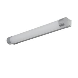 M&ouml;bel Kraft LED-Bad-Wandleuchte 1-flammig silber Ma&szlig;e (cm): B: 59,2 H: 6,7 T: 5.4 &raquo; M&ouml;bel Kraft