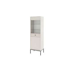 M&ouml;bel Kraft Vitrine beige Ma&szlig;e (cm): B: 53,9 H: 175 T: 39.0 &raquo; M&ouml;bel Kraft