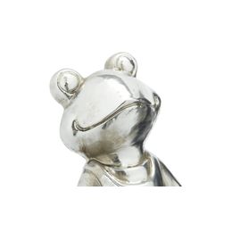 HOME STORY Deko Frosch silber Polyresin (Kunstharz) Ma&szlig;e (cm): B: 18 H: 40 T: 15.5 &raquo; M&ouml;bel Kraft