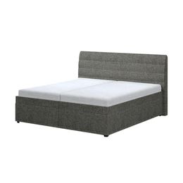M&ouml;bel Kraft Boxspringbett grau Ma&szlig;e (cm): B: 182 H: 116 &raquo; M&ouml;bel Kraft