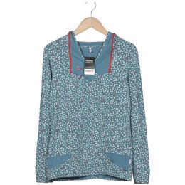 Blutsgeschwister Langarmshirt Damen Gr&ouml;&szlig;e L Second Hand hellblau