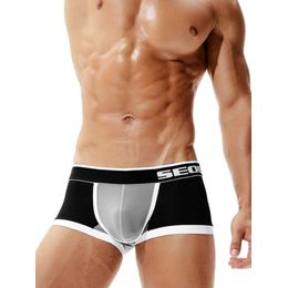 SEOBEAN Boxershorts 'Nylon Trunk' Herren Größe M schwarz