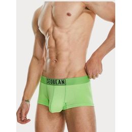 Seobean Boxer shorts 'Solid' male Green size XL