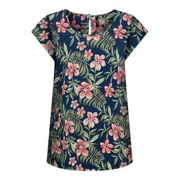Only Bluse 'Nova' Damen Größe L navy / grün / pink / weiß