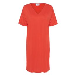 Saint Tropez Kleid 'Abbie' Damen Gr&ouml;&szlig;e 36 neonorange Winterkleid
