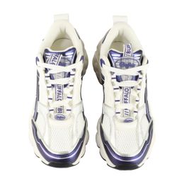 Buffalo Damen Trainingsschuh "Buffalo CLD RUN JOG", Gr. 41wei&szlig;, silber, lila, Schuhe
