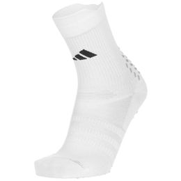 adidas Performance Sportsocken 'Football Crew Performance' Herren Größe 46/48 grau / schwarz / weiß