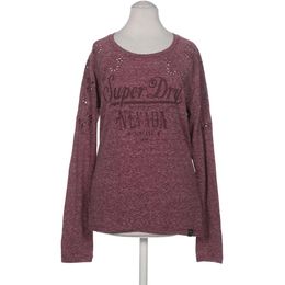 Superdry Langarmshirt Damen Größe L Second Hand bordeaux