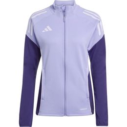 adidas Performance Trainingsjacke 'Tiro25 Competition' Damen Größe M helllila / dunkellila