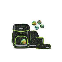 Ergobag Backpack 'Cubo Set 5 tlg' boy Green size One Size