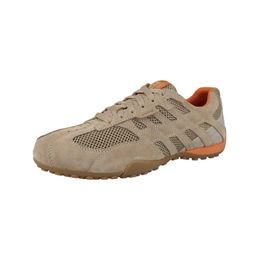 Geox Sneaker 'Snake' Herren Gr&ouml;&szlig;e 41 beige / hellgrau / orange
