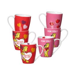 Ritzenhoff & Breker Ritzenhoff & Breker Becher Sweet Heart Haribo 360 ml 6er Set