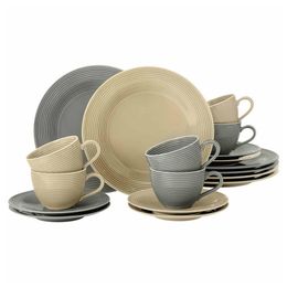 Seltmann Weiden Kaffeeservice Beat Color Glaze 18er Set