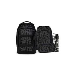 Satch Rucksack 'Blurry Faces Special Edition Set 4tlg.' Mädchen Größe One Size schwarz