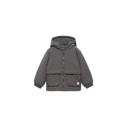 Mango Kids Jacke 'Edu' Jungen Größe 12/18 Monate dunkelgrau