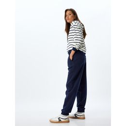 KOTON Pants female Blue size XXXS