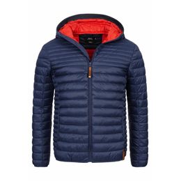 INDICODE JEANS Übergangsjacke 'Bowers' Herren Größe L navy