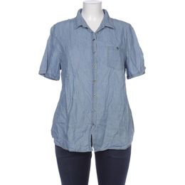 Peter Hahn Bluse Damen Größe 4XL Second Hand blau